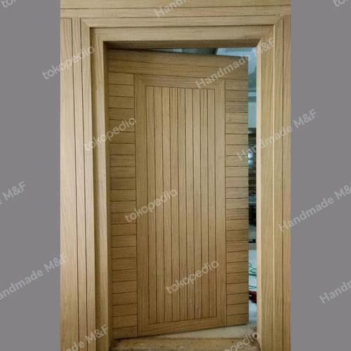 Jual PINTU KAYU JATI SOLID MINIMALIS MODERN 606 - Kota Depok - Handmade ...