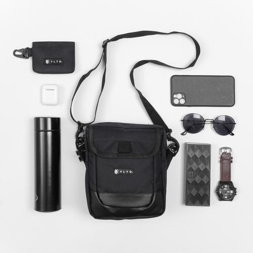 Promo YLTD Tas Selempang Nilon Sling Bag Premium Kekinian - Abu - Kab ...