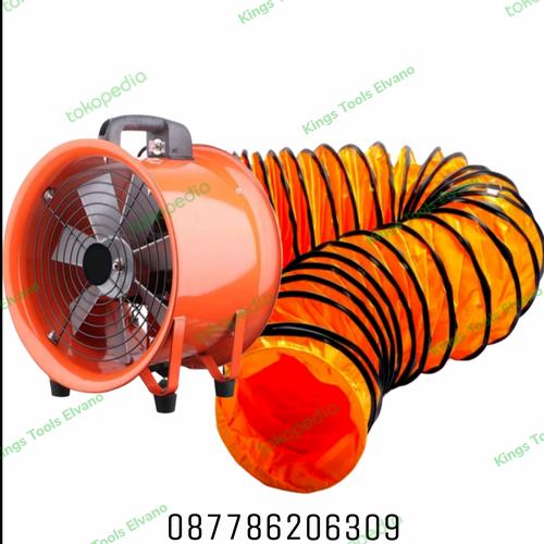 Jual (KTE) Blower 12" Inch PORTABLE Ventilator Axial Fan - - Blower 12 ...