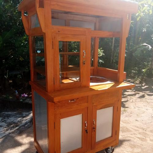 Promo gerobak somay kayu mahoni - 2 meterx55,180 - Kab. Klaten ...