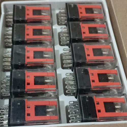 Jual relay MY4N-GS 220V OMRON / MY4N GS 220VAC omron - 24V MY4N-GS ...