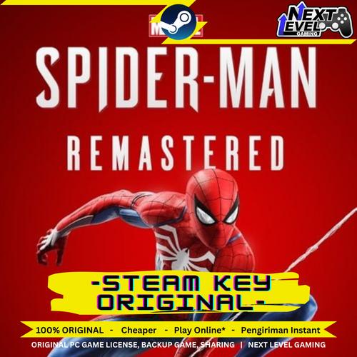 Jual MARVEL'S SPIDER-MAN REMASTERED SPIDERMAN PC GAME ORIGINAL [ CD-Key ...