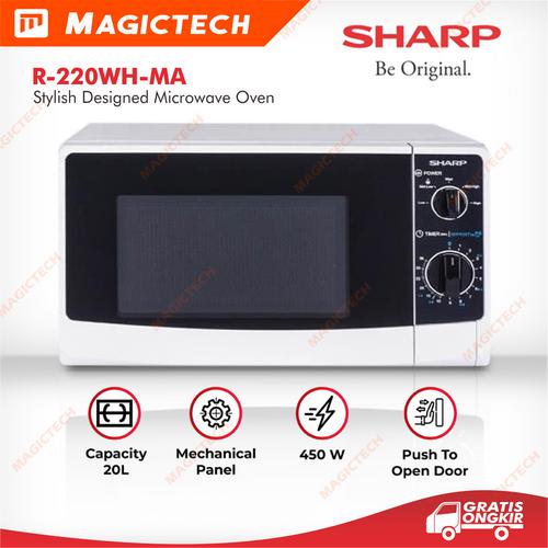 Jual MICROWAVE SHARP R-220MA-WH 20 LITER LOW WATT - Kota Batam ...