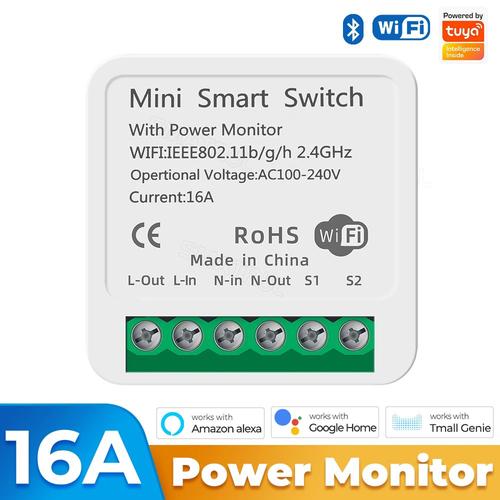 Jual Smatrul 16A Mini Smart Wifi with power monitor Switch Supports 2 ... Jual Smatrul 16A Mini Smart Wifi with power monitor Switch Supports 2 ...