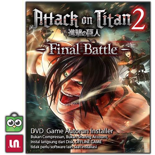 Jual Attack On Titan Collections (1, 2) - PC Game Adv Fight - AOT 2 ...