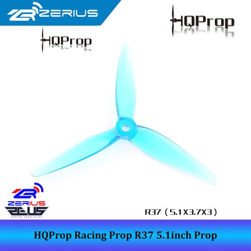 Jual HQProp Racing Prop R37 5.1x3.7x3 5.1inch Propeller HQ Prop - Pink ...
