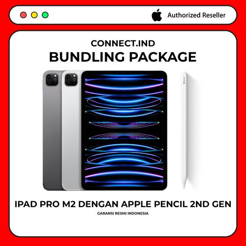 Promo (Paket Bundling) Ipad Pro M2 2022 128GB 256GB + Apple Pencil Gen ...
