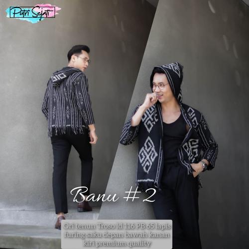 Jual jaket tenun etnik pria 02 - Kab. Sukoharjo - Lemari Batik Solo ...