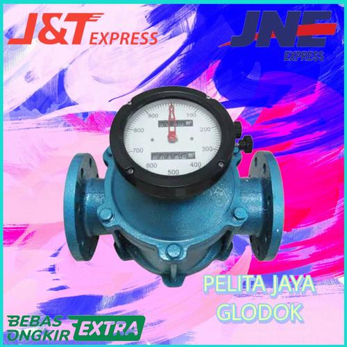 Jual Flowmeter Bbm Solar Minyak Digital Flow Meter 3”Inch Meteran ...