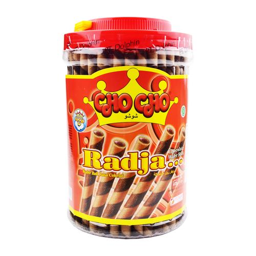Jual BISKUIT WAFER STICK ROLL RADJA CHO CHO BISCUIT 670 GR TOPLES ...