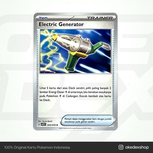 Jual Electric Generator U Trainer Item Pokemon Indonesia - Kota ...