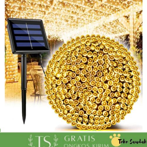 Jual Lampu Hias Taman Tenaga Surya Solar Cell Pagar Pohon Cafe Outdoor ...