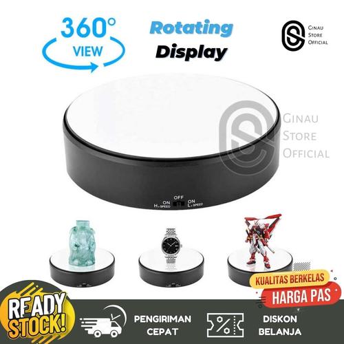 Jual Display Putar Alat Putar Produk Fotografi Stand Rotating Turntable ...