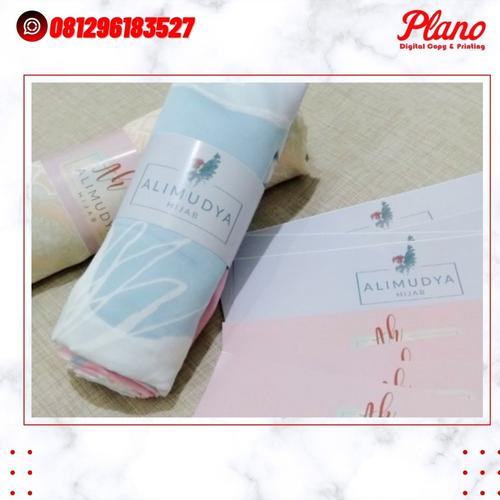 Jual Print Roll Hijab / Roller Jilbab / Cetak Label Pengikat Kerudung ...