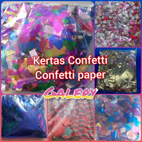 Jual Kertas Confetti/ confetti paper 1 bungkus isian confetti Mix ± ...