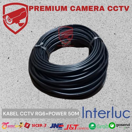 Jual KABEL CCTV RG6 + POWER 50METER / KABEL COAXIAL RG6+POWER 50 METER ...