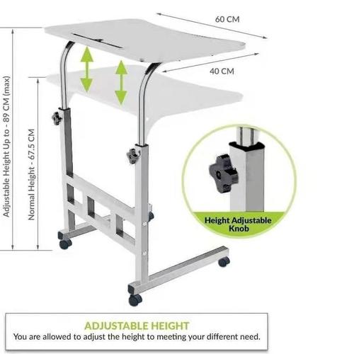 Jual Ready Greenland Meja Laptop Meja Roda Portable Stand Aluminium ...