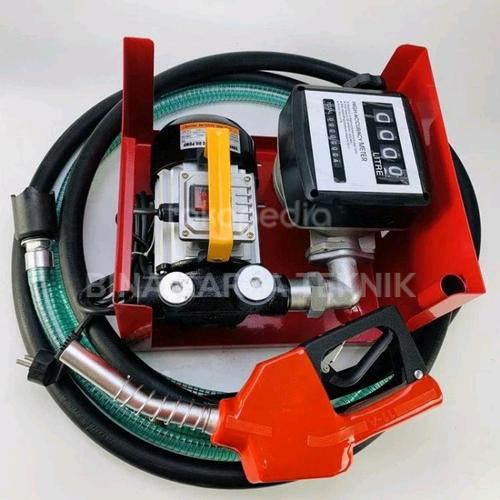 Jual Pompa solar flow meter / pompa transfer solar 4 Digit Fuel Rite ...