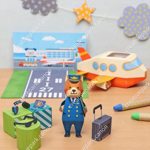 Jual Miniature doll set Dog Pilot papercraft - Kab. Bekasi - Papercraft ...