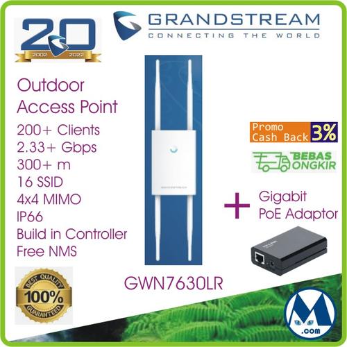 Jual Grandstream GWN7630LR 802.11ac Outdoor Wifi Access Point - With ...