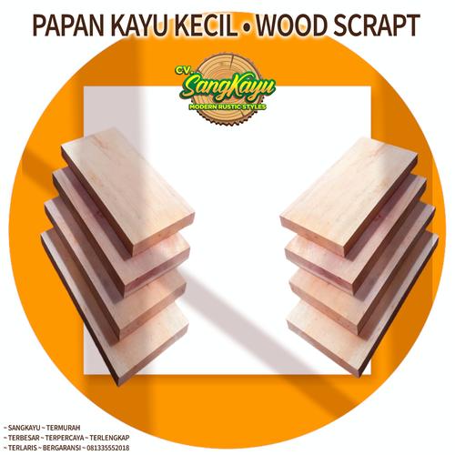 Jual Papan kayu kayu mahoni Bahan kerajinan craft hiasan dinding kayu ...