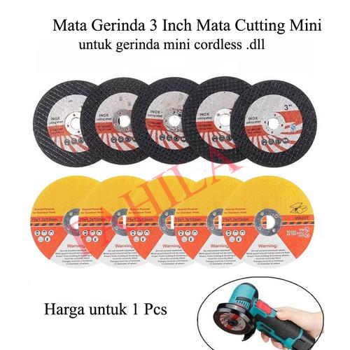 Jual Mata Gerinda 3 Inch Mata Cutting Besi - Kuning - Kab. Bogor ...