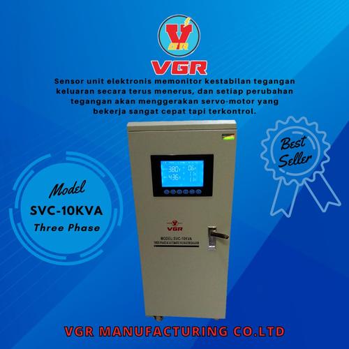 Jual Stabilizer listrik 10 kva 3 phase - Stabilizer 10000 watt merk VGR ...