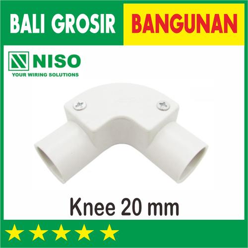 Jual KNEE PIPA LISTRIK CONDUIT 20MM NISO PUTIH - Kab. Badung - BALI GROSIR BANGUNAN | Tokopedia