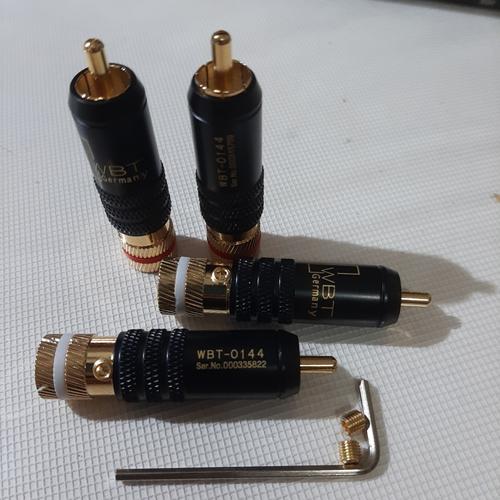 Jual WBT - 0144 Gold RCA Plug - Kab. Bogor - KIMURA LED | Tokopedia
