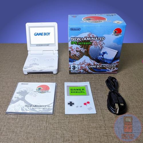 Jual Gameboy Advance / GBA SP Laminated IPS The Great Wave off Kanagawa ...
