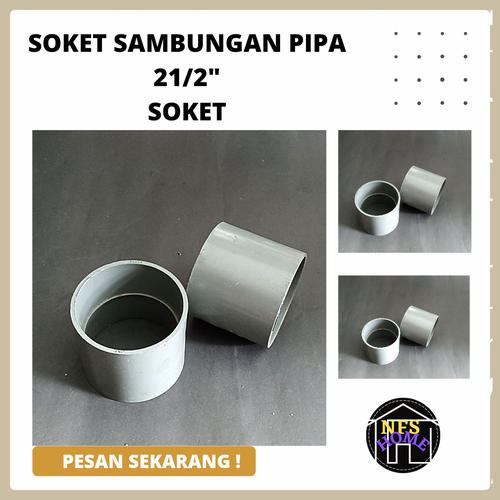 Jual SOCKET PVC AW 21/2" SAMBUNGAN PIPA SOKET - Kota Tangerang - NFS ...