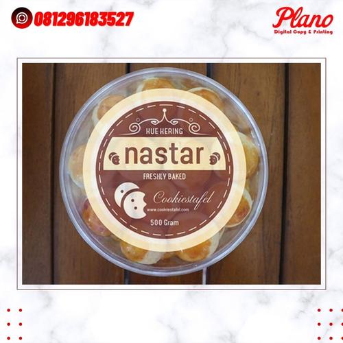 Jual CETAK STICKER LABEL MAKANAN TOPLES HAMPERS BULAT - 4x4 - Kota ...