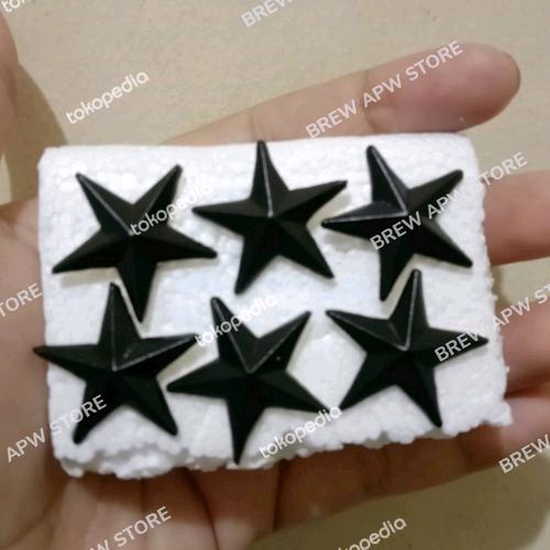 Jual PANGKAT BINTANG LOGAM HITAM - PIN BINTANG LOGAM HITAM - Jakarta ...