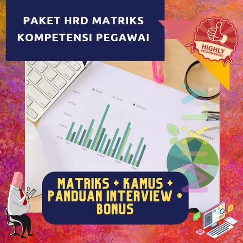 Jual PAKET HRD MATRIKS KOMPETENSI PEGAWAI + PANDUAN INTERVIEW MODEL + KAMUS - MAIL - Jakarta ...