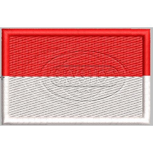 Jual Bordir Komputer Bendera Indonesia Merah Putih Berbagai Ukuran ...