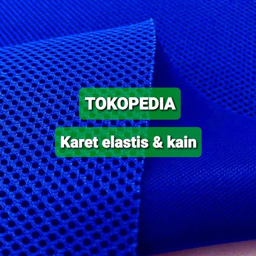 Jual jala mesh double/kain jala double mesh/jala mesh sandwich hitam ...