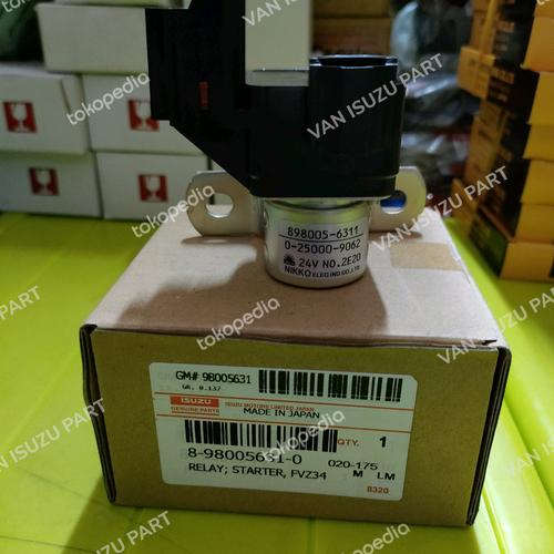 Jual RELAY SWITCH STATER STARTER ISUZU GIGA FVZ FVM FVR DAN GIGA EURO 4 ...