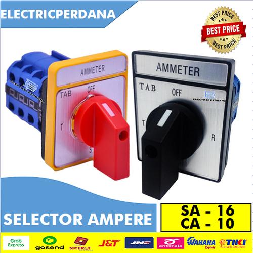 Jual Selector Switch Ampere Meter Amperemeter (SA-16 Kuning CA-10 Hitam ...
