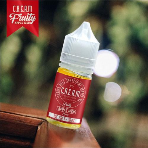 Jual EJM CREAM Fruity Apple Iced Salt Nic 30ML by Cream Juice / Liquid ...