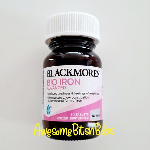 Jual Blackmores Bio Iron Advanced 30 Tablets - Jakarta Pusat ...
