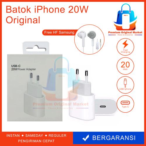 Jual Adaptor Batok Charger 20W iPh 12 13 Pro Max Original 100% 20 Watt NEW - Jakarta Pusat ...
