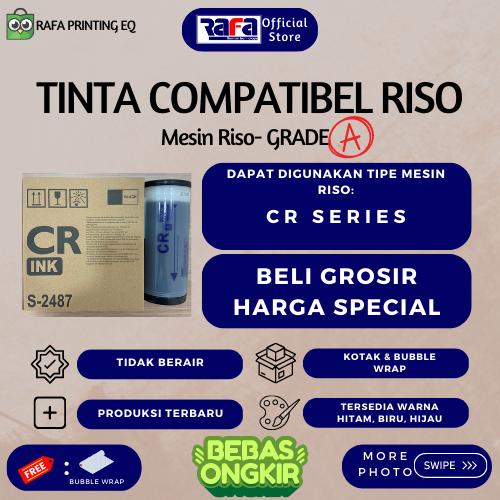 Jual Tinta Riso COMPATIBLE CR HITAM BIRU HIJAU - Hitam - Kota Tangerang - RAFA Printing_NEW ...