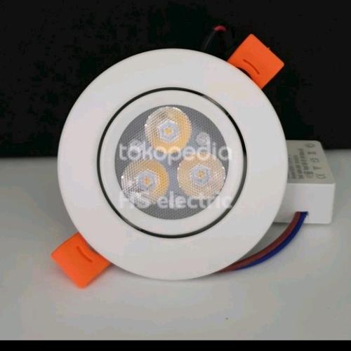 Jual Lampu Led Downlight Led 3 mata SMD HANLITE Inbow spot light ...