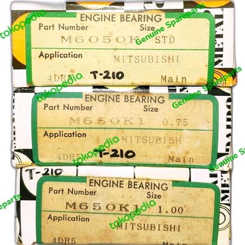 Jual MAIN BEARING , METAL DUDUK , T210 4DR5 , M6050 , DAIDO , MADE IN ...
