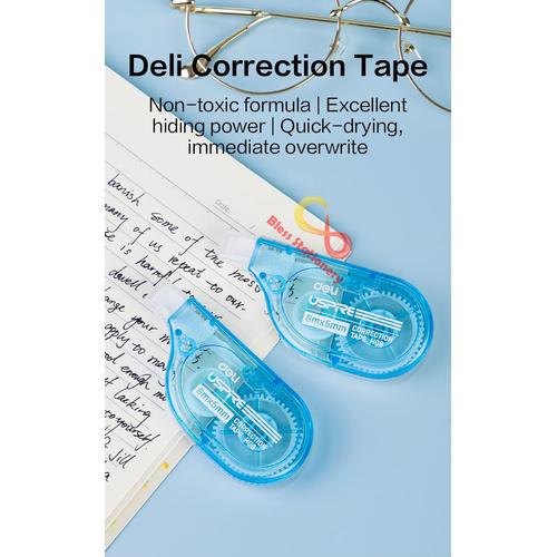 Jual Tipex kertas 6 meter Correction tape tipx roll tip-ex kering tip-x ...
