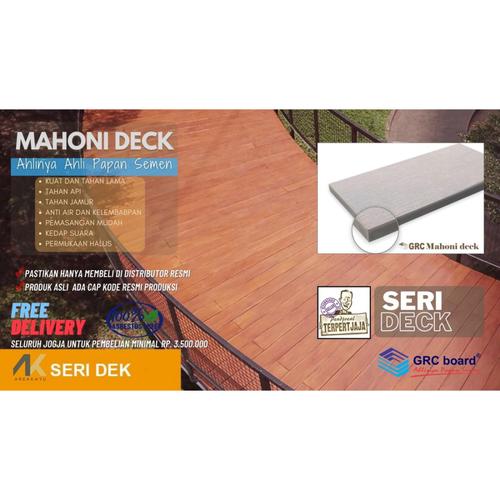 Jual GRC MAHONI DECK SERI DECK GRC Board Dinding Luar Partsisi Plafon P ...