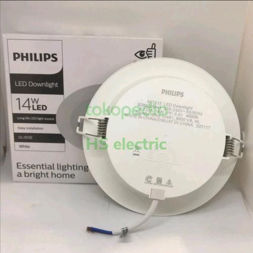 Jual Lampu Led Downlight Philips 14 WATT Led Panel ERIDANI 6 Inch 6 ...