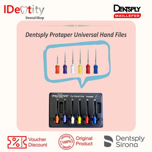 Jual Protaper Universal for Hand Use Assorted (ORI Dentsply) - Assorted ...