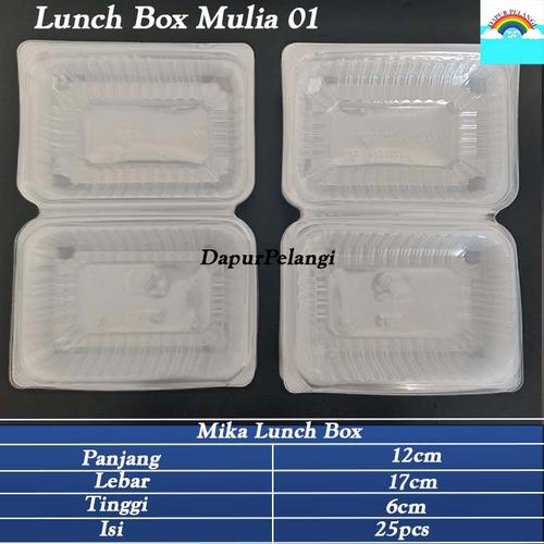Jual Mika Pastik / Mika Salad dan Buah/ Lunch Box Mulia 01 - Kab ...