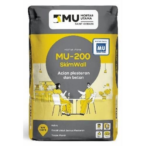 Jual SEMEN MORTAR MU 200 SKIMWALL 20 kg Semen Acian Plesteran dan Beton ...